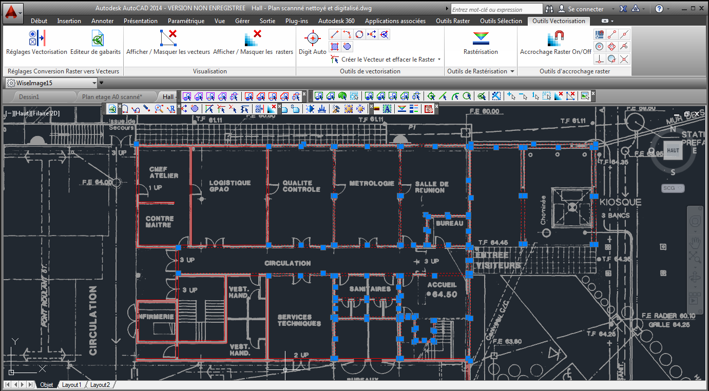 WiseImage pour AutoCAD | RasterTech